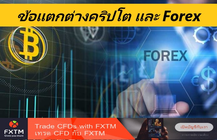 Cryptocurrency vs Forex Market – ตอนที่ 1 - Traderider