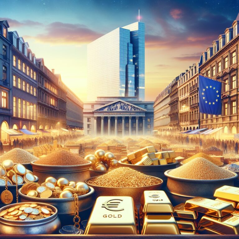 ทองคำพุ่งทำสถิติใหม่ในยุโรป หลัง ECB ปรับลดดอกเบี้ย - Traderider