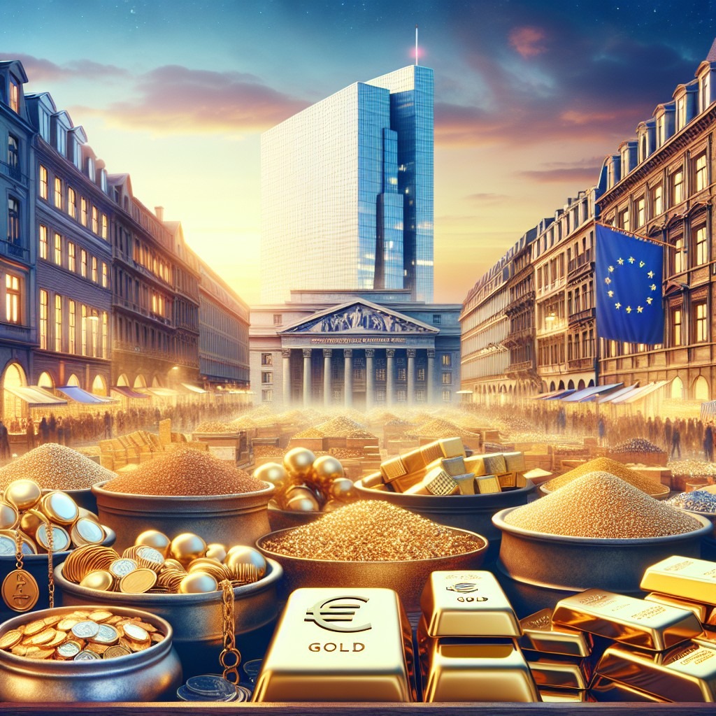 ทองคำพุ่งทำสถิติใหม่ในยุโรป หลัง ECB ปรับลดดอกเบี้ย - Traderider